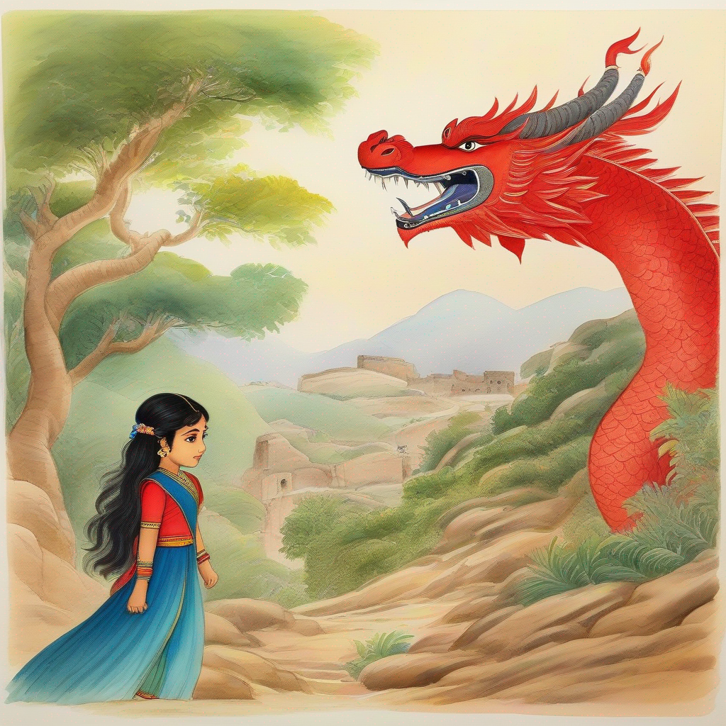 Bedtime Story | Rani aur Jangli Dragon