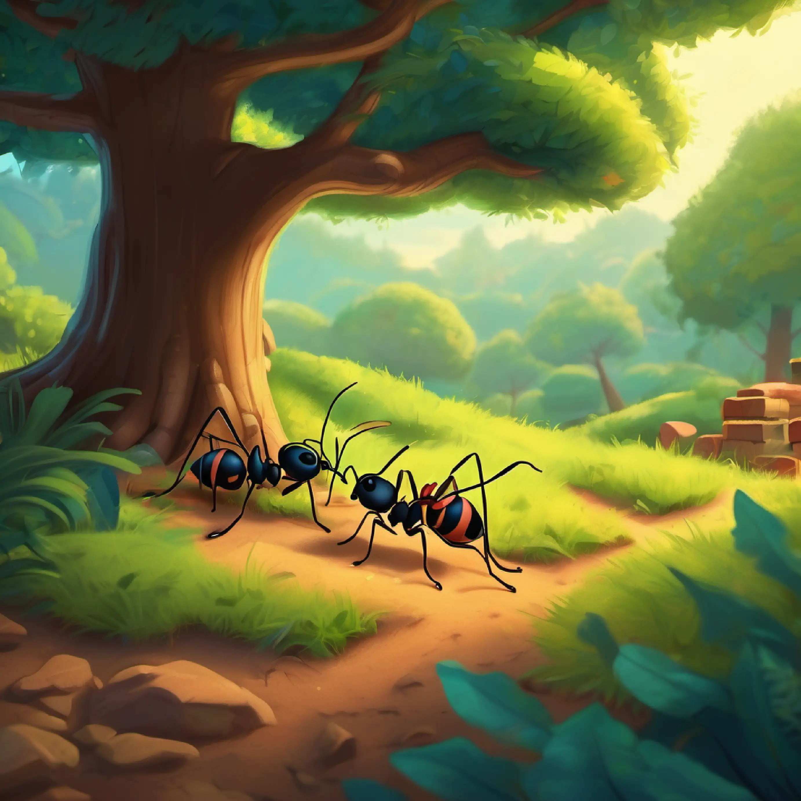 The Lazy Ant's Lesson